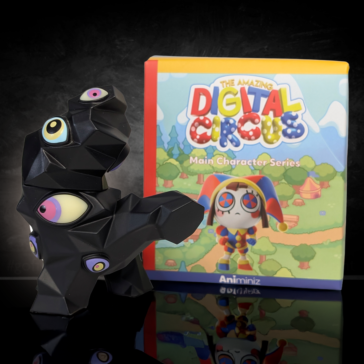 Abstracted Kaufmo Figure – Official Digital Circus Collectible