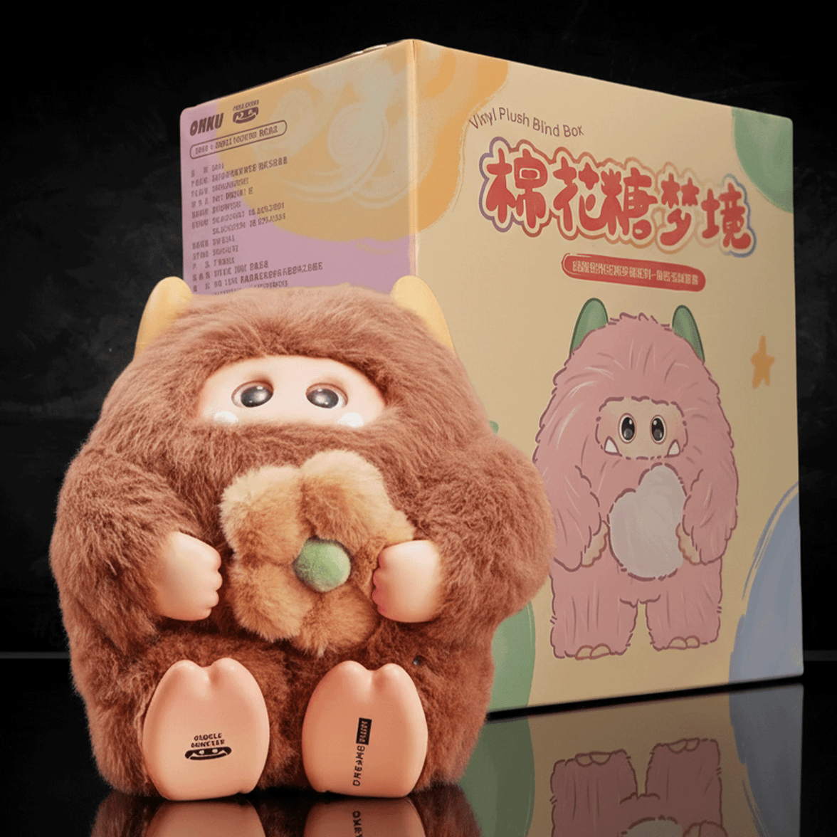 Giggle Monster Marshmallow Dreams Series Blind-Box Vinyl Plush - U-PIC