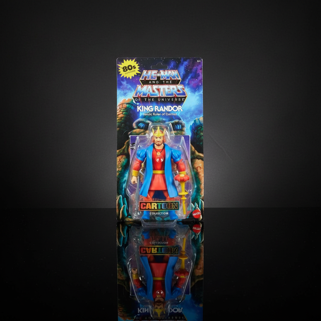 King Randor MOTU Origins Deluxe Action Figure 6" | Go Figment