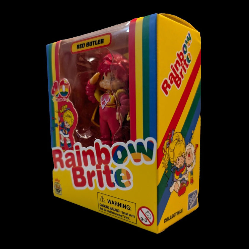 Red Butler 2.5" Collectible Figure – 40 Years of Rainbow Brite