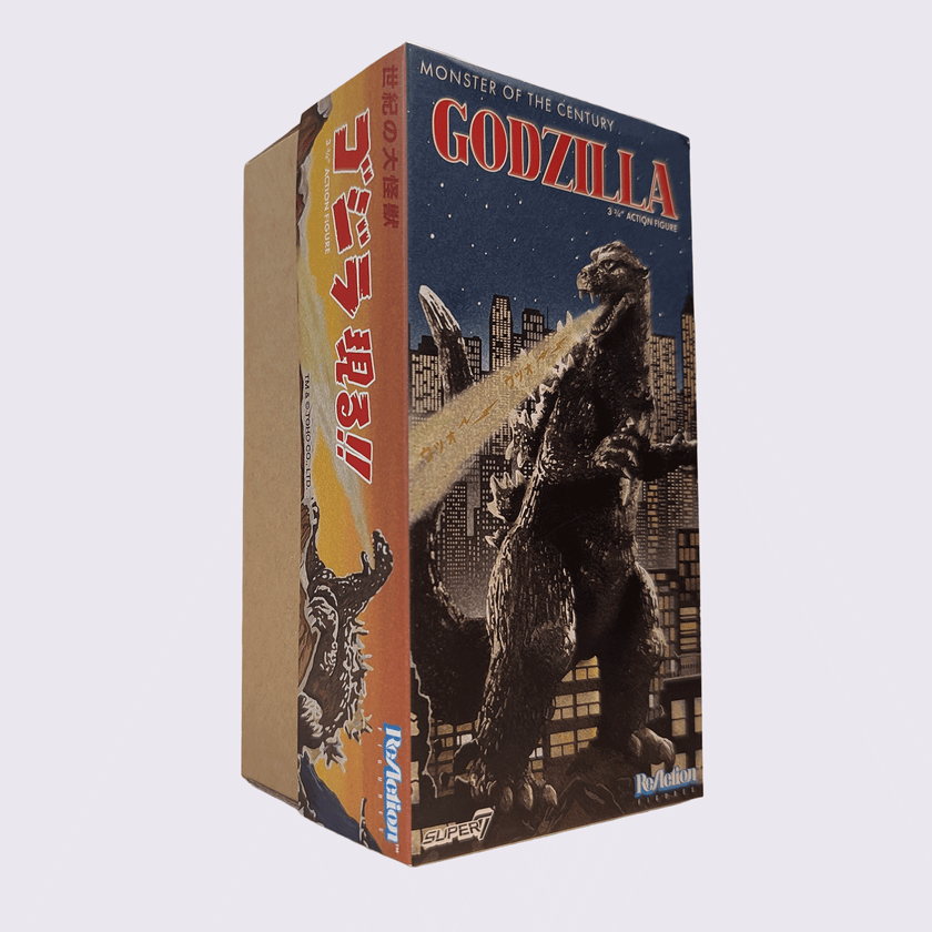 Super7 Toho ReAction Wave 1 Godzilla (Marusan Tin) 3.75” Retro Style ...