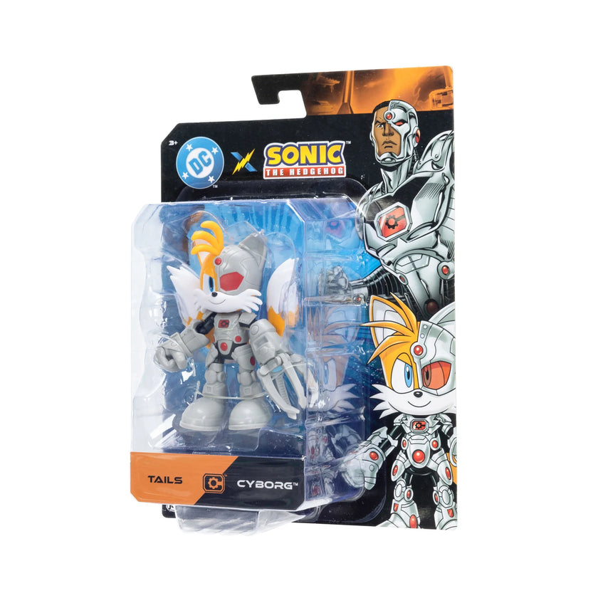 DC x Sonic 5" Tails as Cyborg Action Figure – Unique Crossover